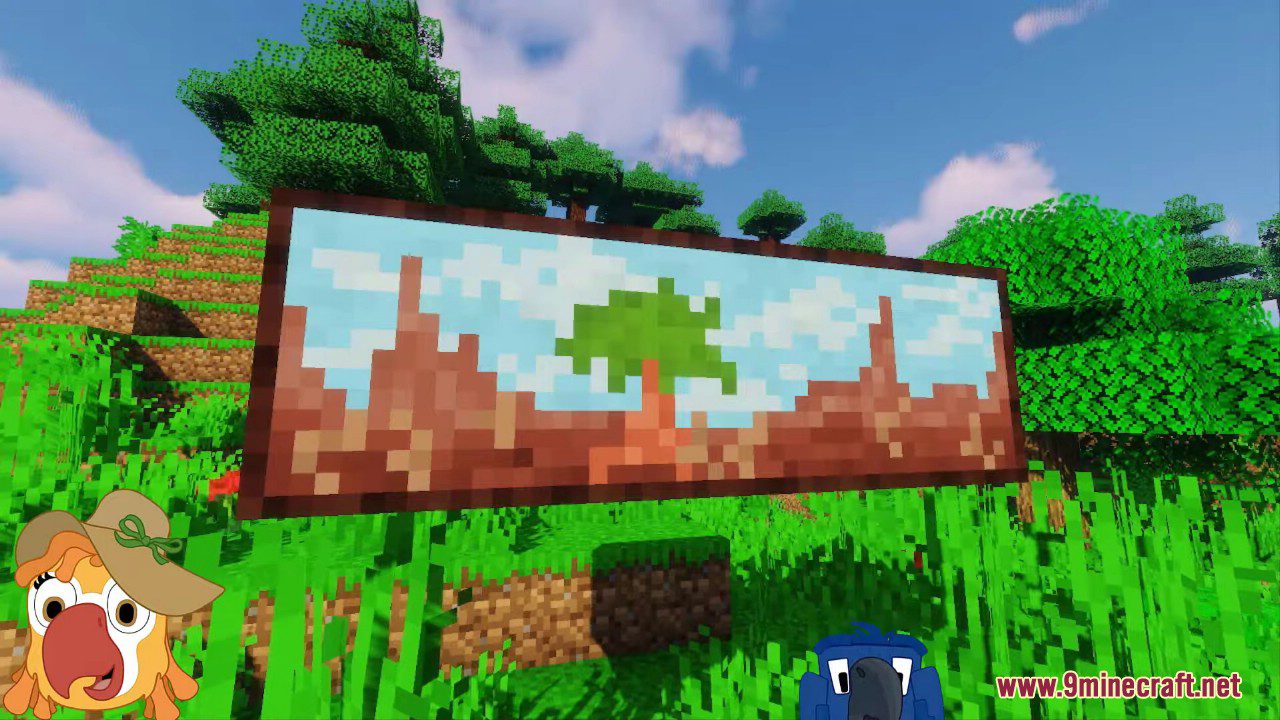 Macaws Paintings Mod - 1Minecraft