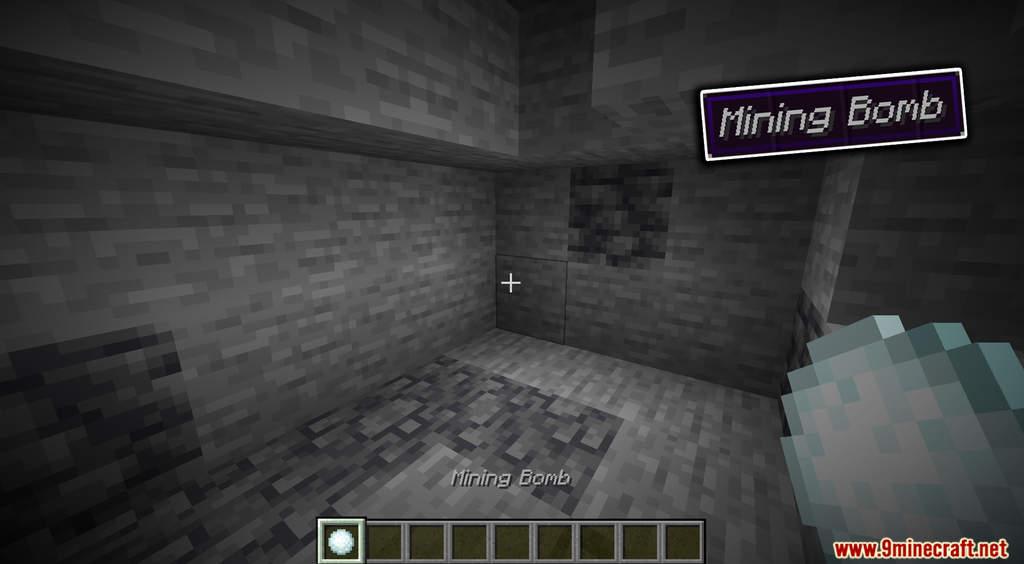 Minecraft But There Is Mining Bomb - 1Minecraft