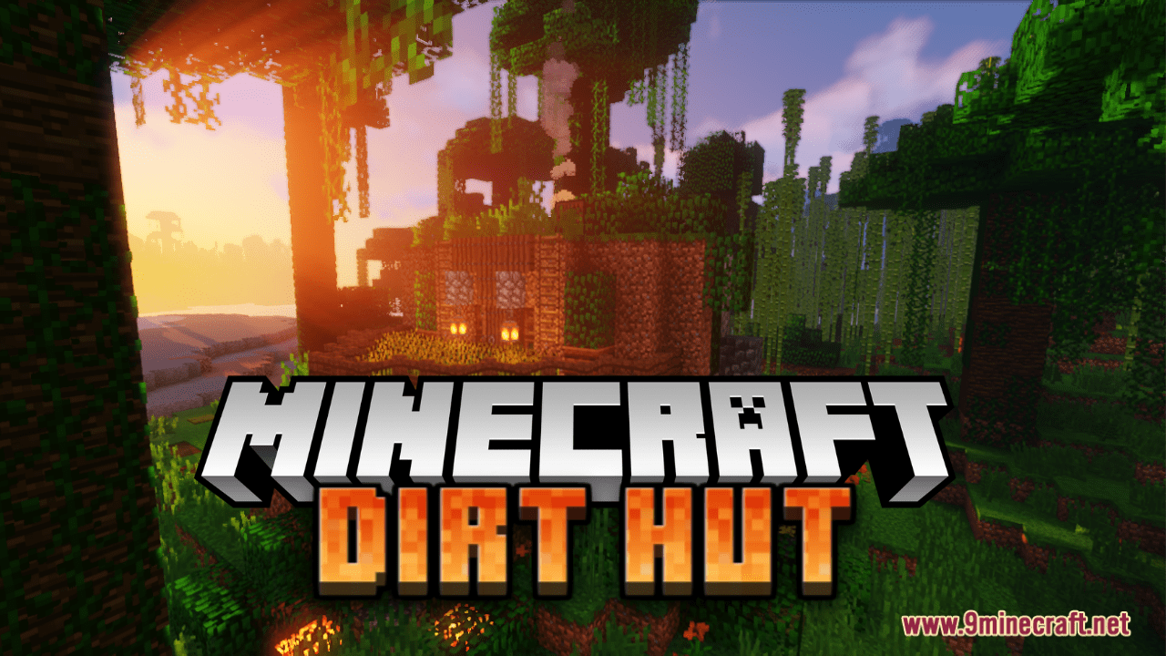 Dirt Hut World Map - 1Minecraft