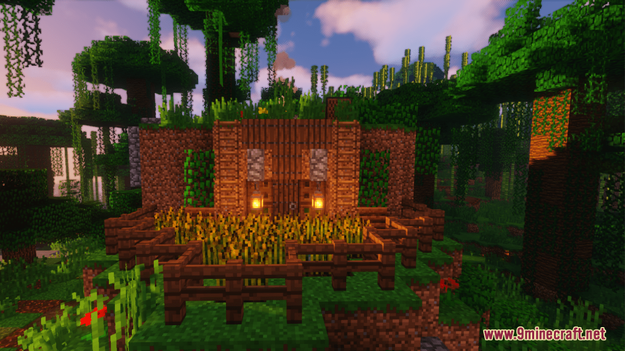 Dirt Hut World Map - 1Minecraft