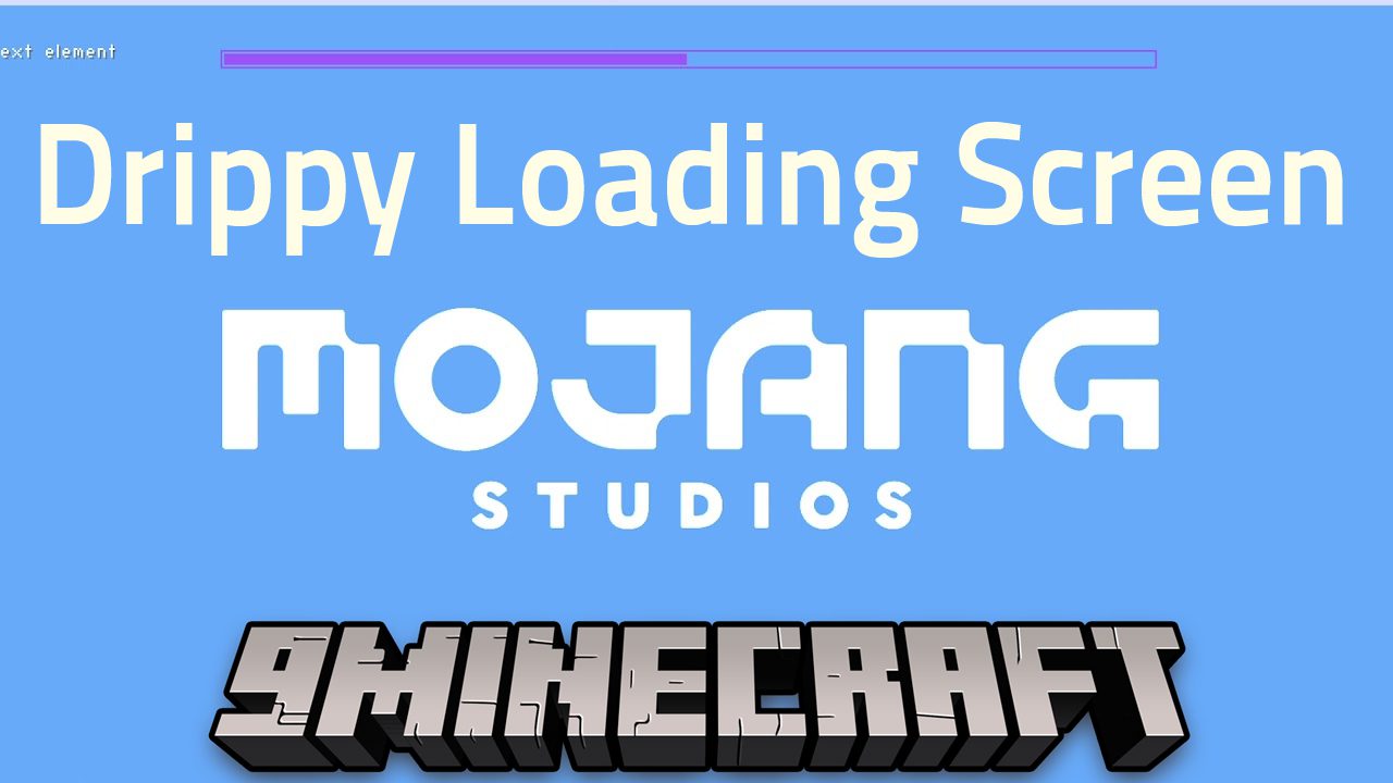 Drippy Loading Screen Mod 1minecraft