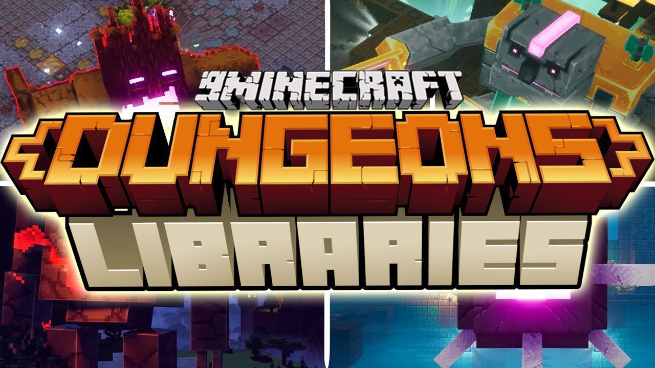 Dungeons Libraries Mod - 1Minecraft