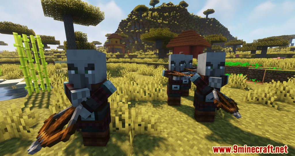 Illagers Wear Armor Mod - 1Minecraft