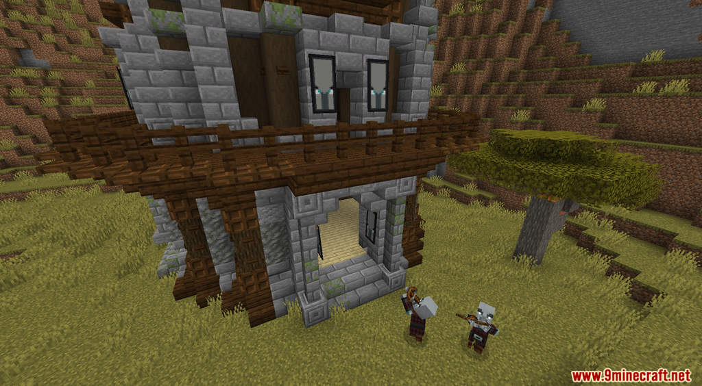 New Pillagers Data Pack - 1Minecraft