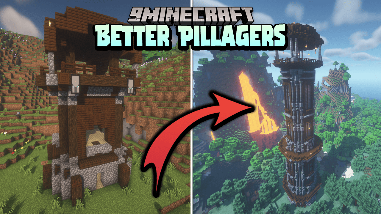 New Pillagers Data Pack - 1Minecraft