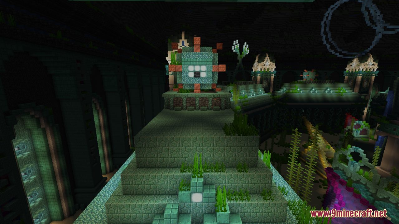 Ocean Monument Transformation Map 1minecraft