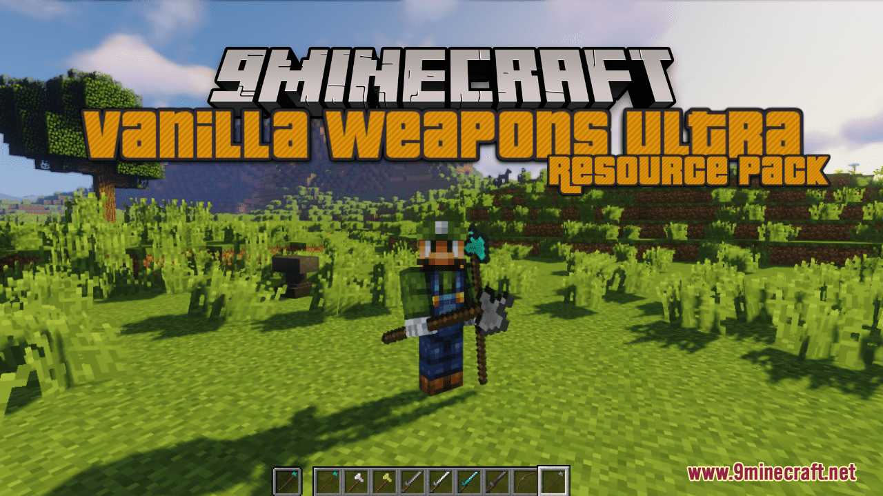 Vanilla Weapons Ultra Resource Pack - 1Minecraft