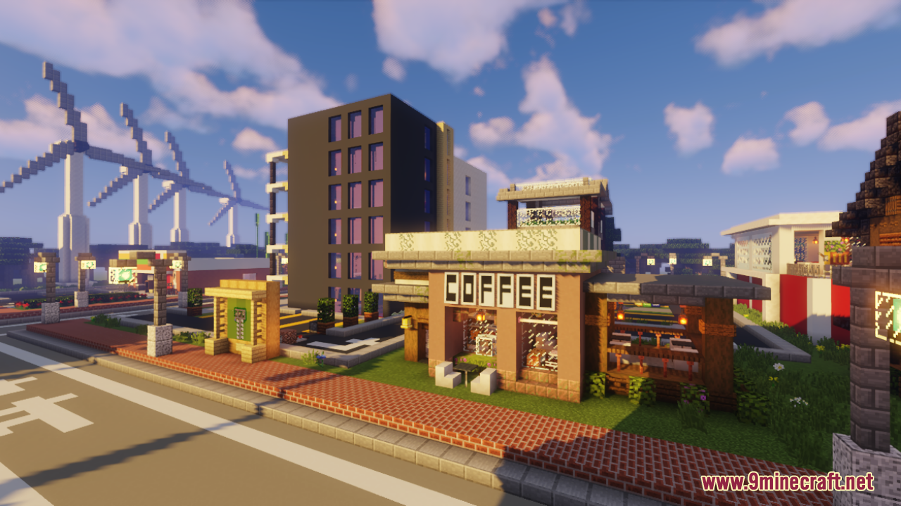 Cheminecraft City Map - 1Minecraft