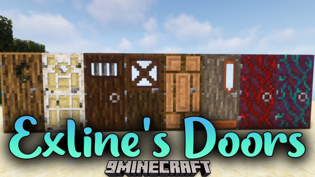 Exlines Doors Mod - 1Minecraft