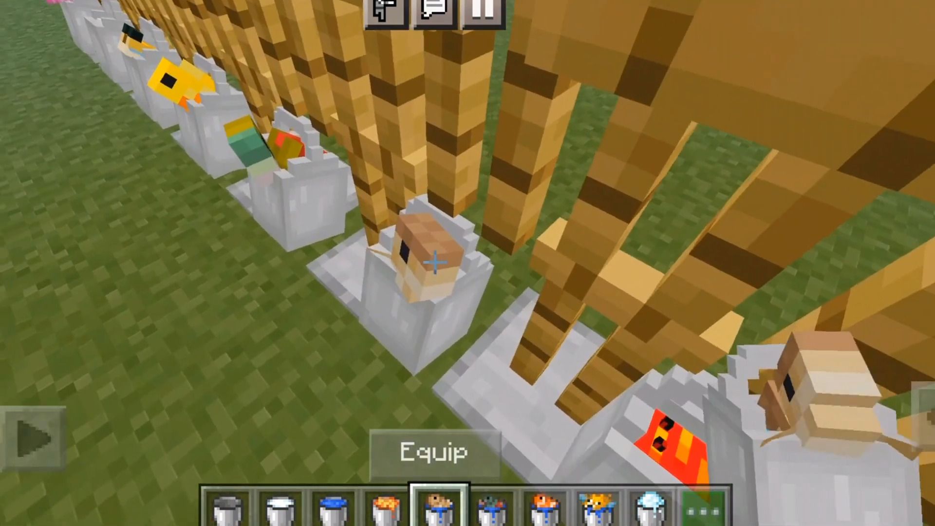 3d Buckets Pack Mcpe - 1Minecraft