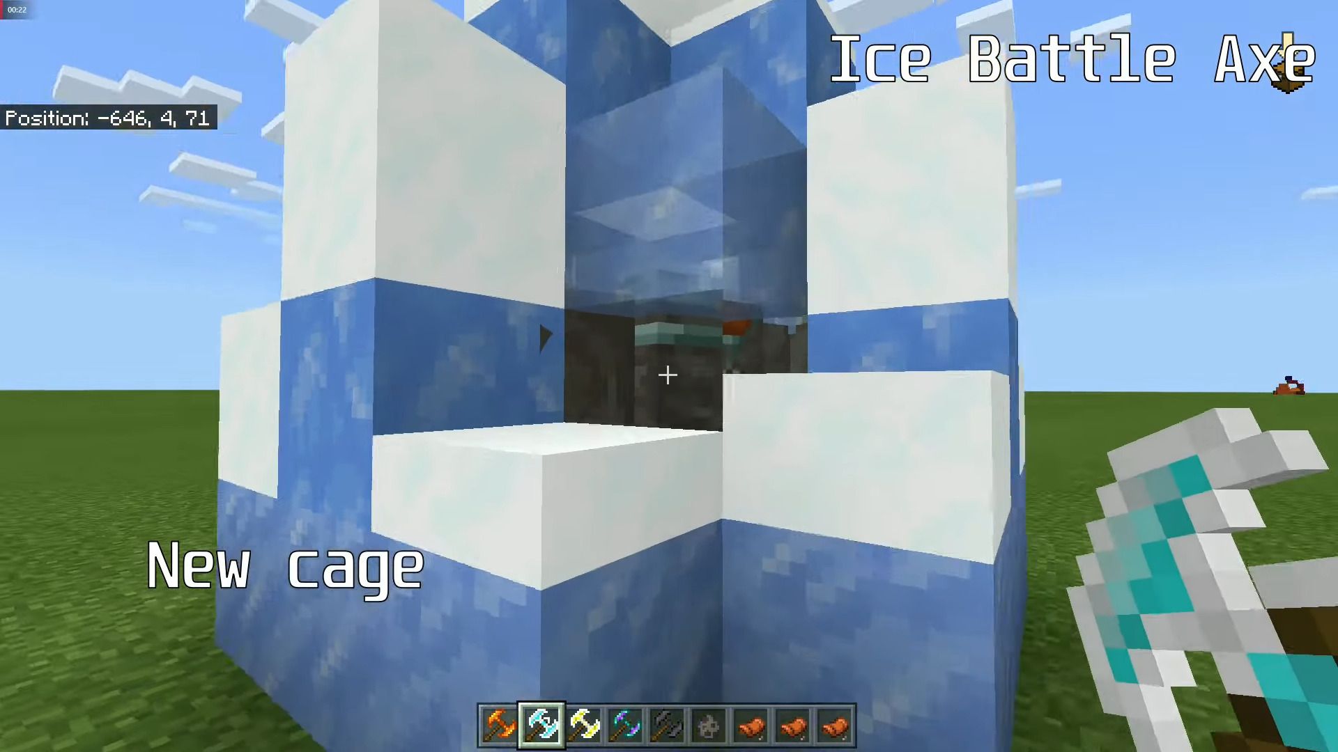 Battle Axe Addon Mcpe - 1Minecraft