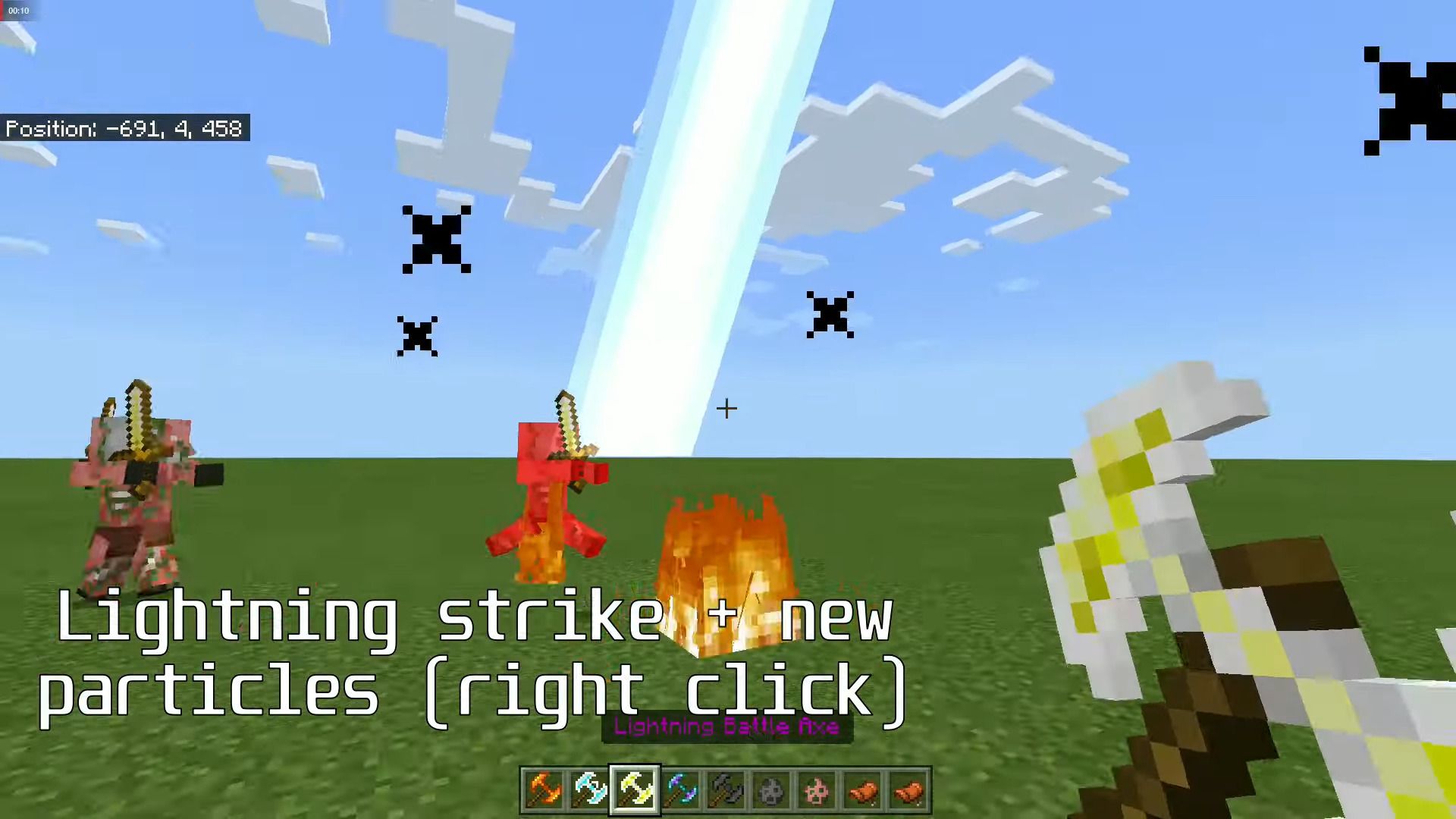 Battle Axe Addon Mcpe - 1Minecraft