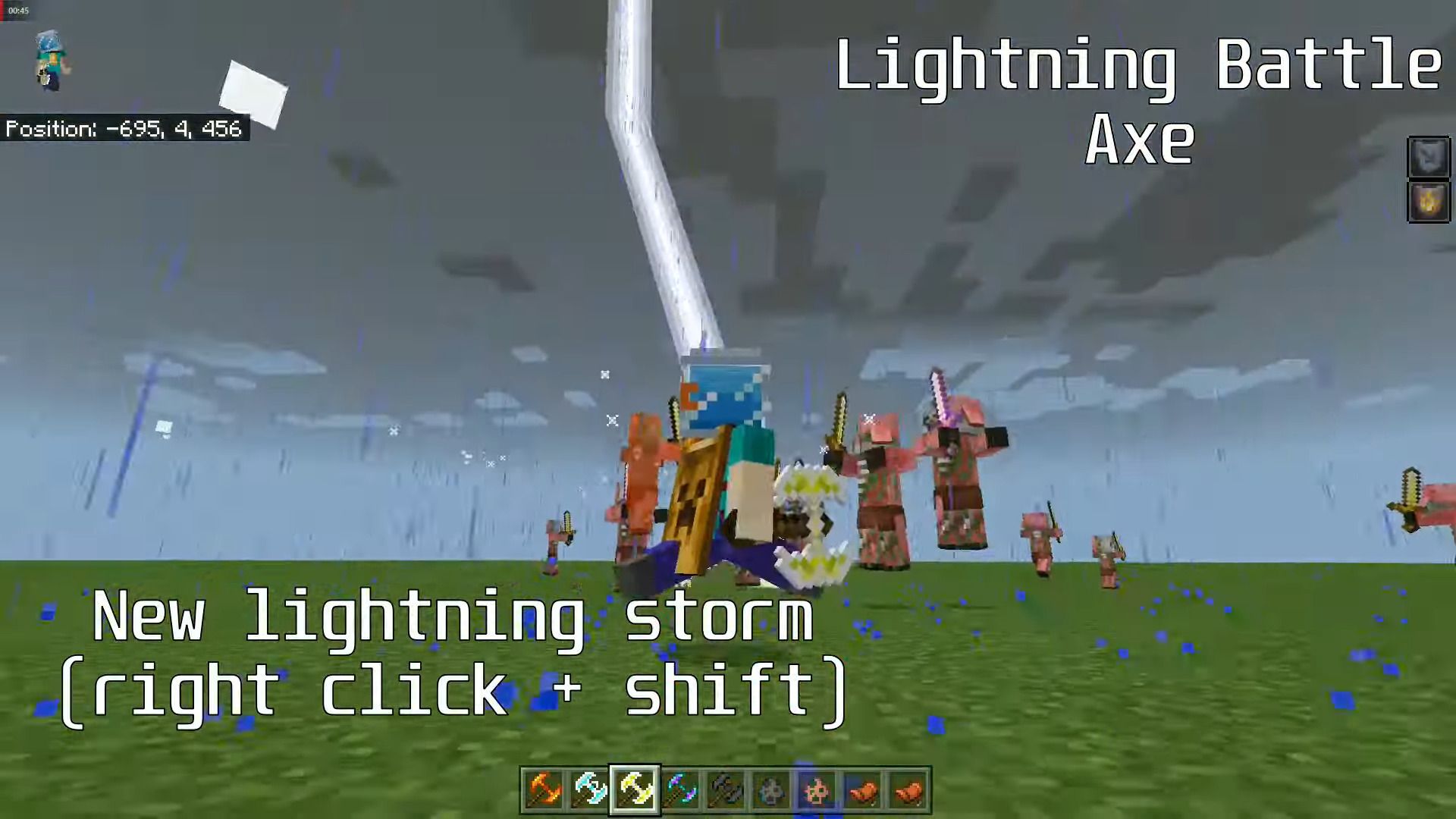 Battle Axe Addon Mcpe - 1Minecraft