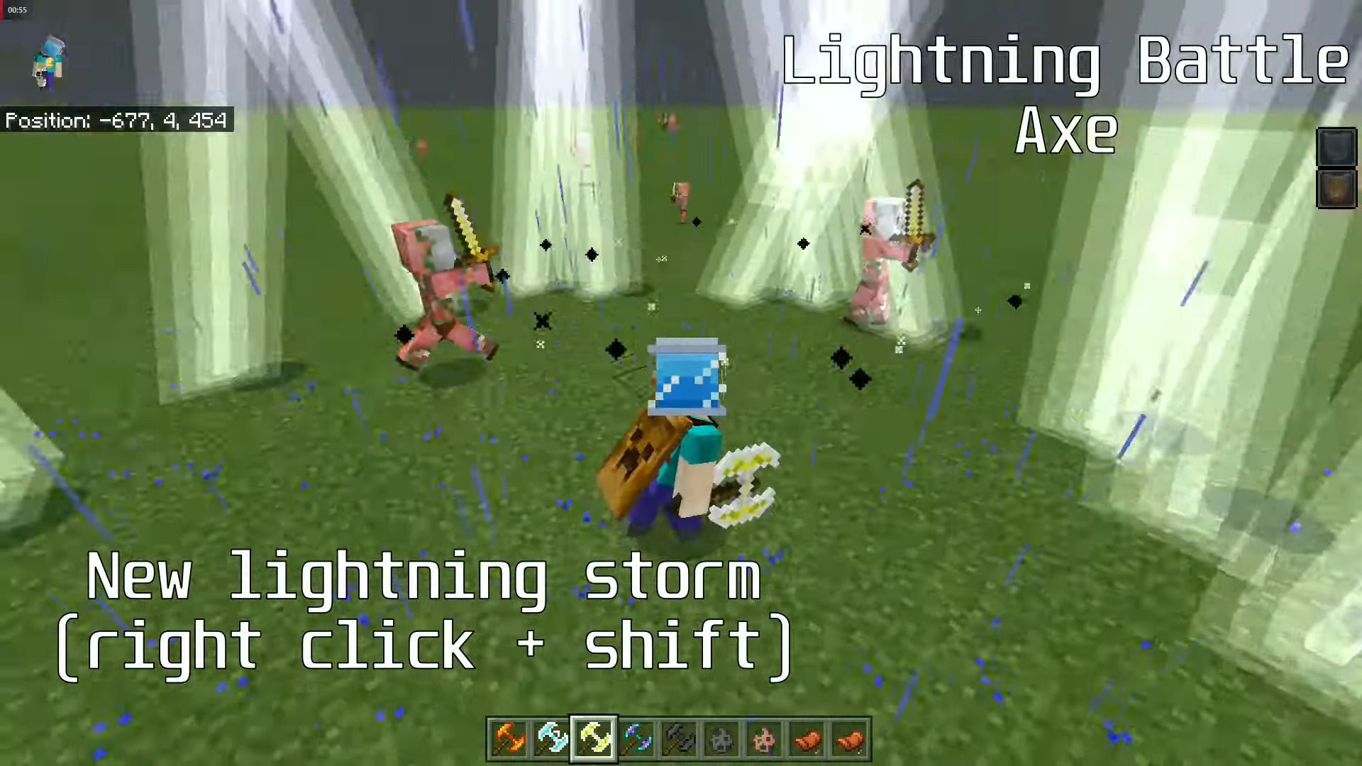 Battle Axe Addon Mcpe - 1Minecraft