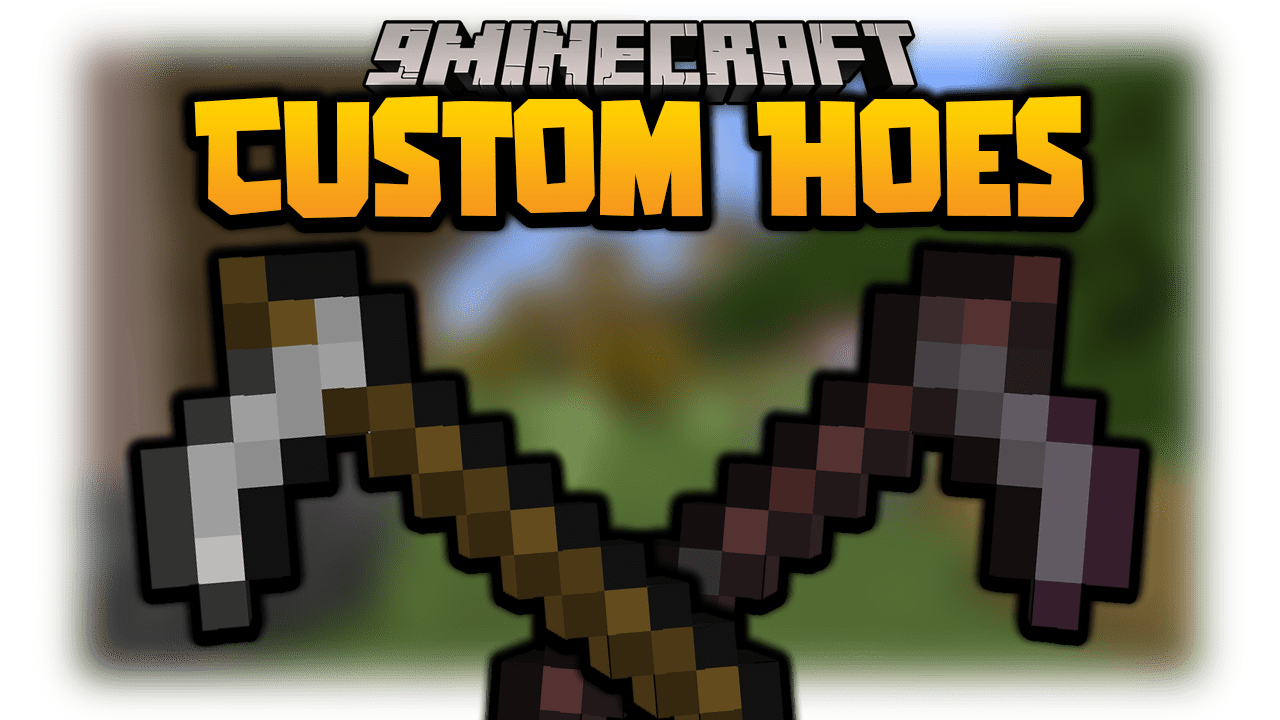 Minecraft But There Are Custom Hoes Data Pack - 1Minecraft