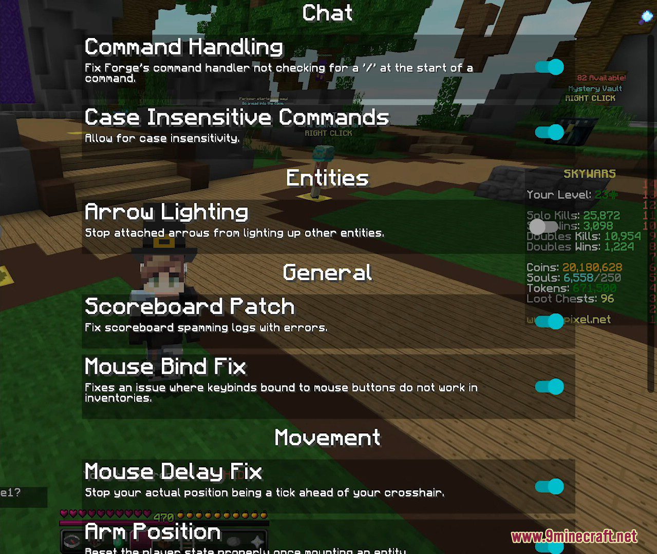 Patcher Mod - 1Minecraft