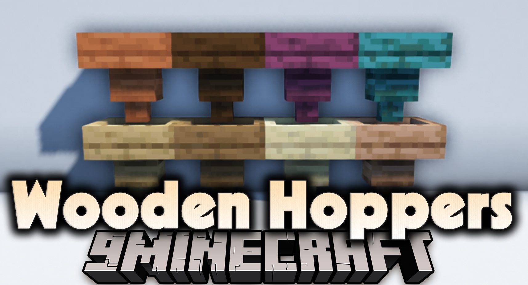 Wooden Hoppers Mod - 1Minecraft