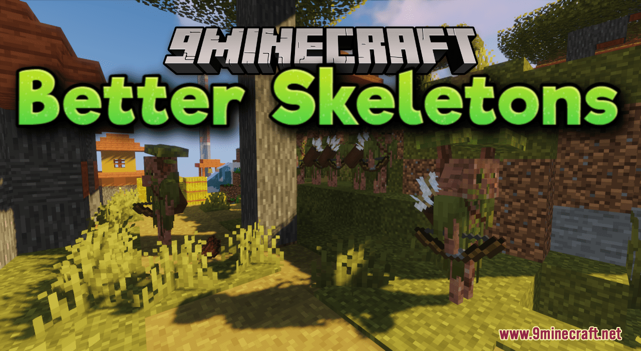 Better Skeletons Resource Pack - 1Minecraft