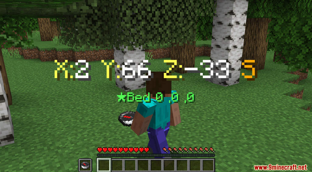 Compass Gui Data Pack - 1Minecraft