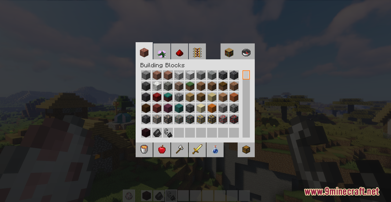 Light Smooth Gui Resource Pack - 1Minecraft