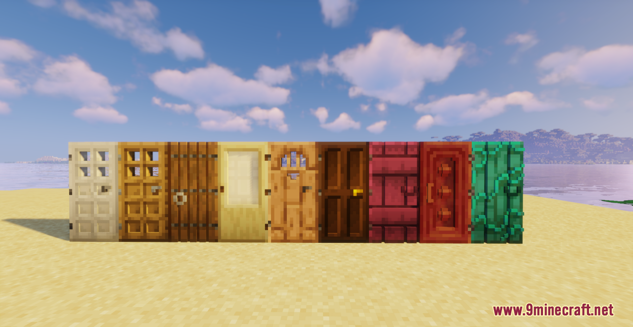 Remodeled Doors Resource Pack - 1Minecraft