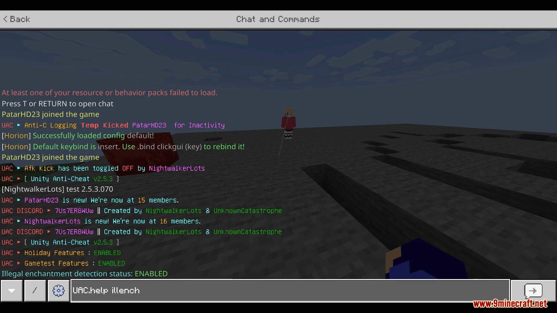 Unity Anti Cheat Addon Mcpe - 1Minecraft