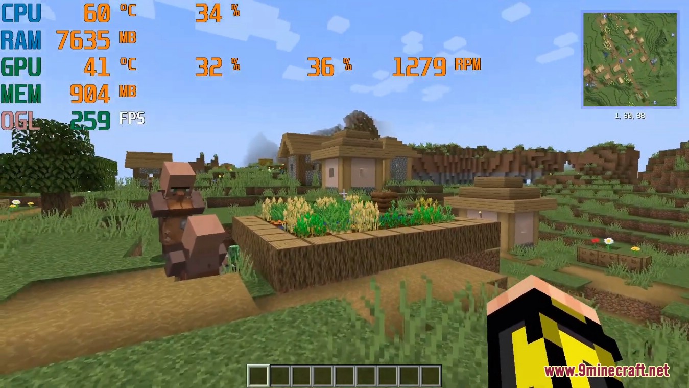 Better Fps Render Distance Mod - 1Minecraft Better Fps Render Distance Mod - 1Minecraft