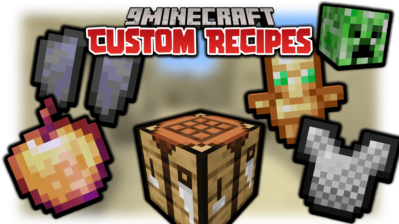 Custom Crafting Recipes Data Pack - 1Minecraft Custom Crafting Recipes Data Pack - 1Minecraft