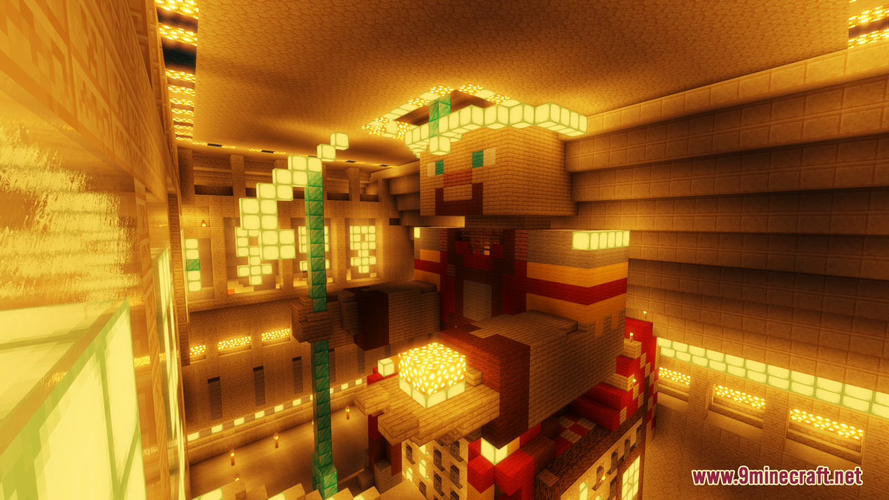 Egyptian Pyramid Map - 1Minecraft