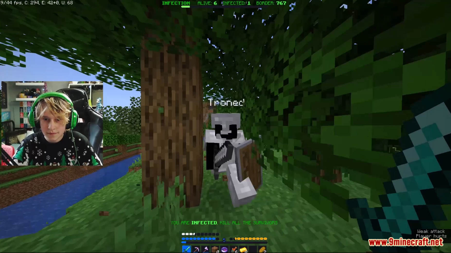 Infection Data Pack - 1Minecraft