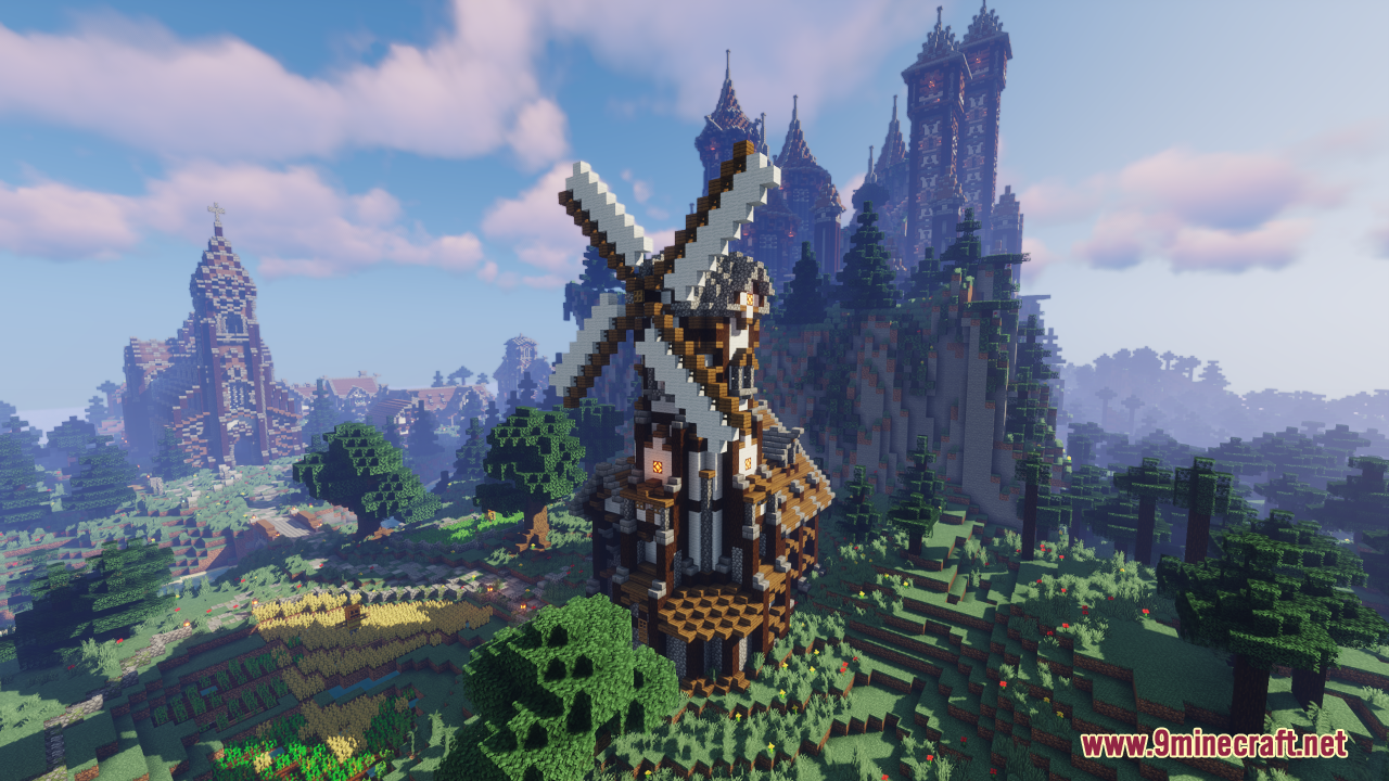 Medieval Castle Map - 1Minecraft