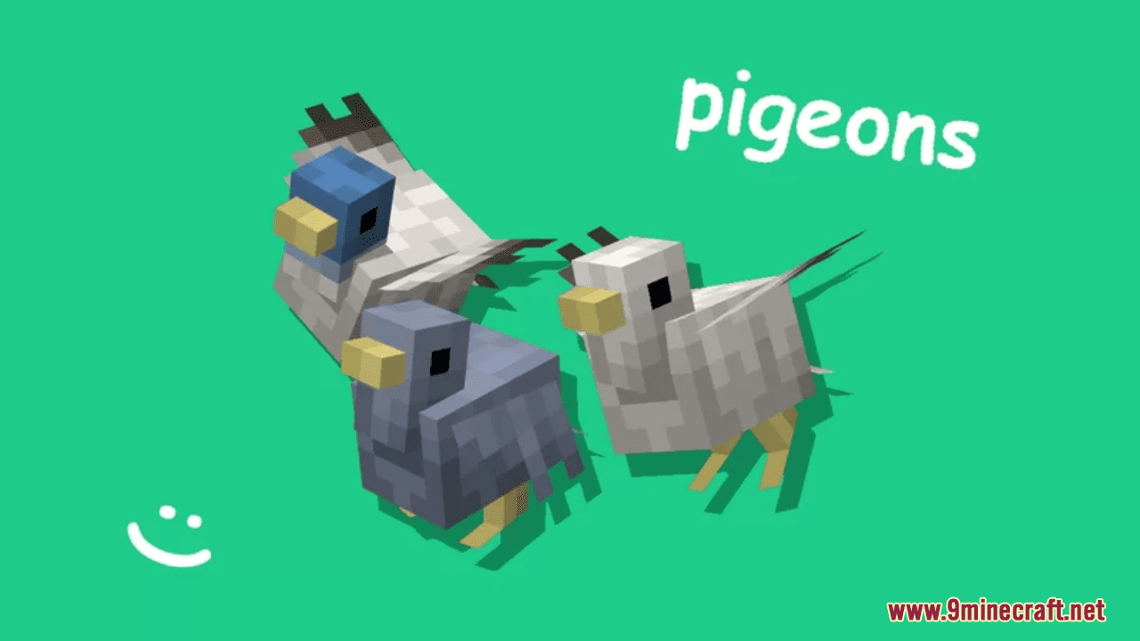 Pigeons Resource Pack - 1Minecraft