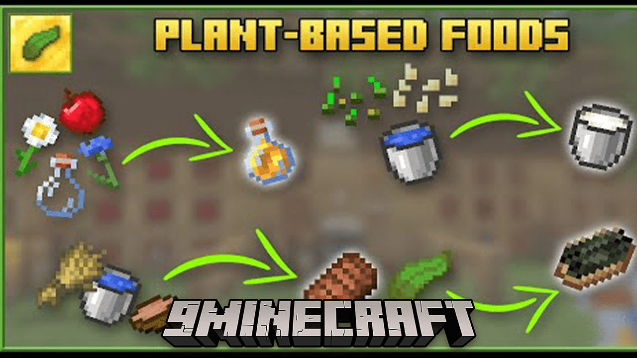 Plant Based Foods Data Pack - 1Minecraft