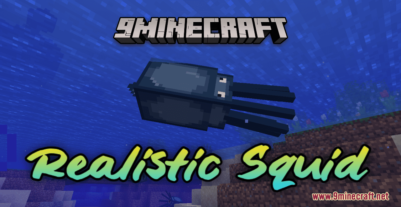 Realistic Squid Resource Pack - 1Minecraft