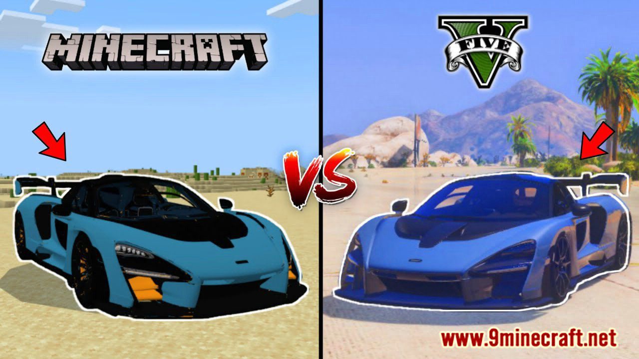 Mclaren Senna Addon Mcpe - 1Minecraft