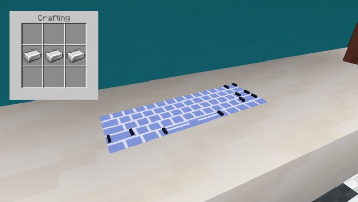 Mechanical Keyboard Addon Mcpe - 1Minecraft