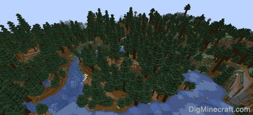 Old Growth Spruce Taiga Biome Wiki Guide - 1Minecraft