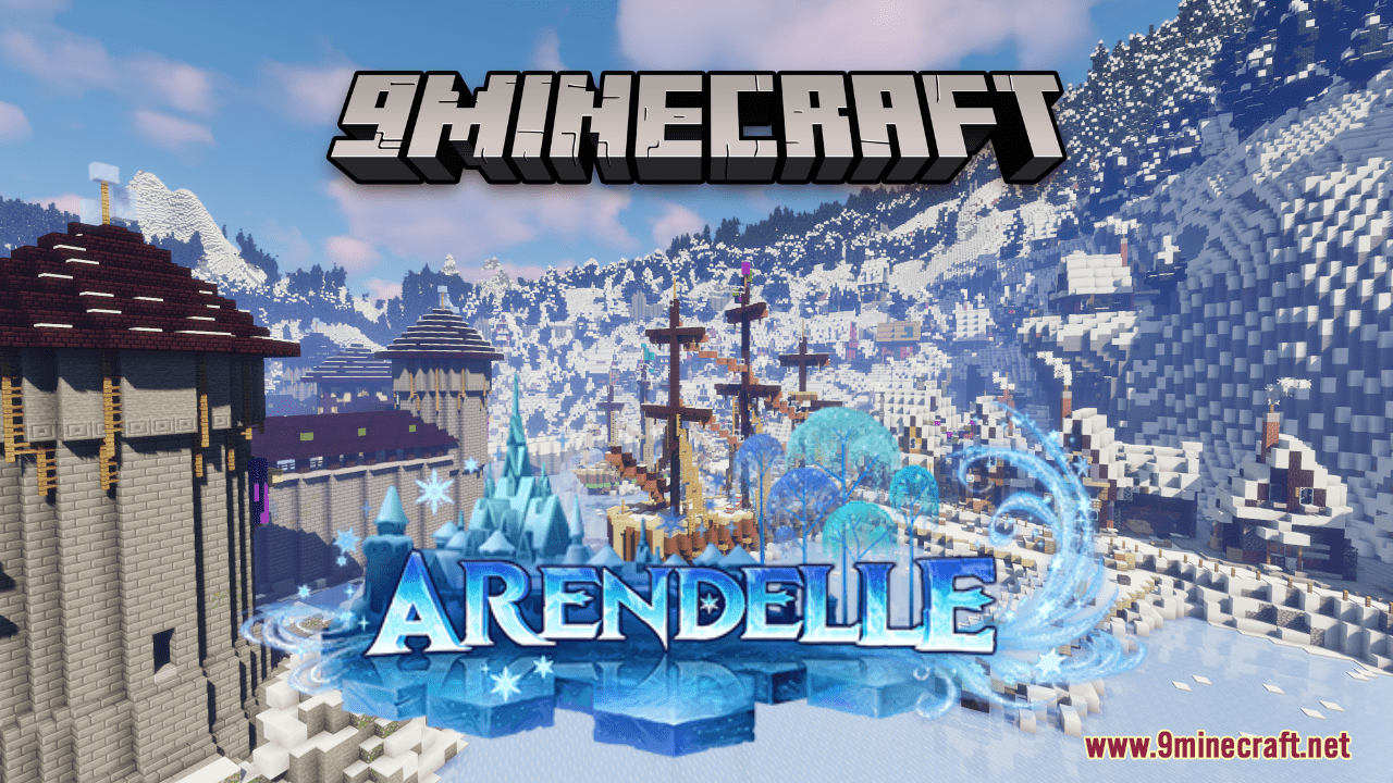 Minecraft Frozen Arendelle Map - 1Minecraft