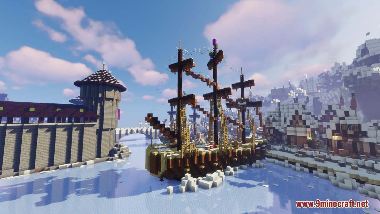 Minecraft Frozen Arendelle Map - 1Minecraft