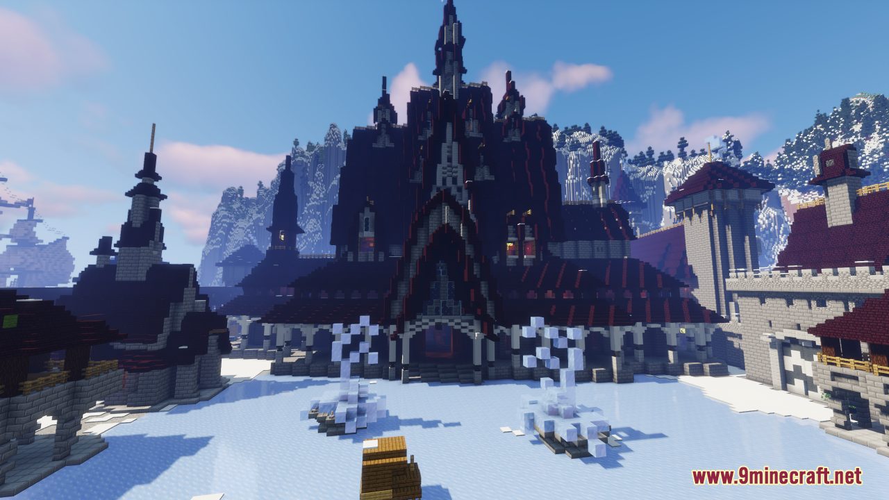 Minecraft Frozen Arendelle Map - 1Minecraft