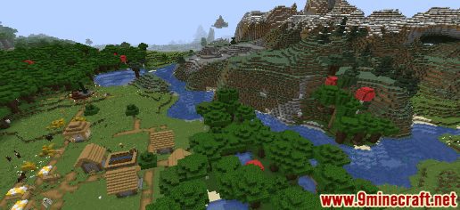 Windswept Hills Seeds Wiki Guide - 1Minecraft