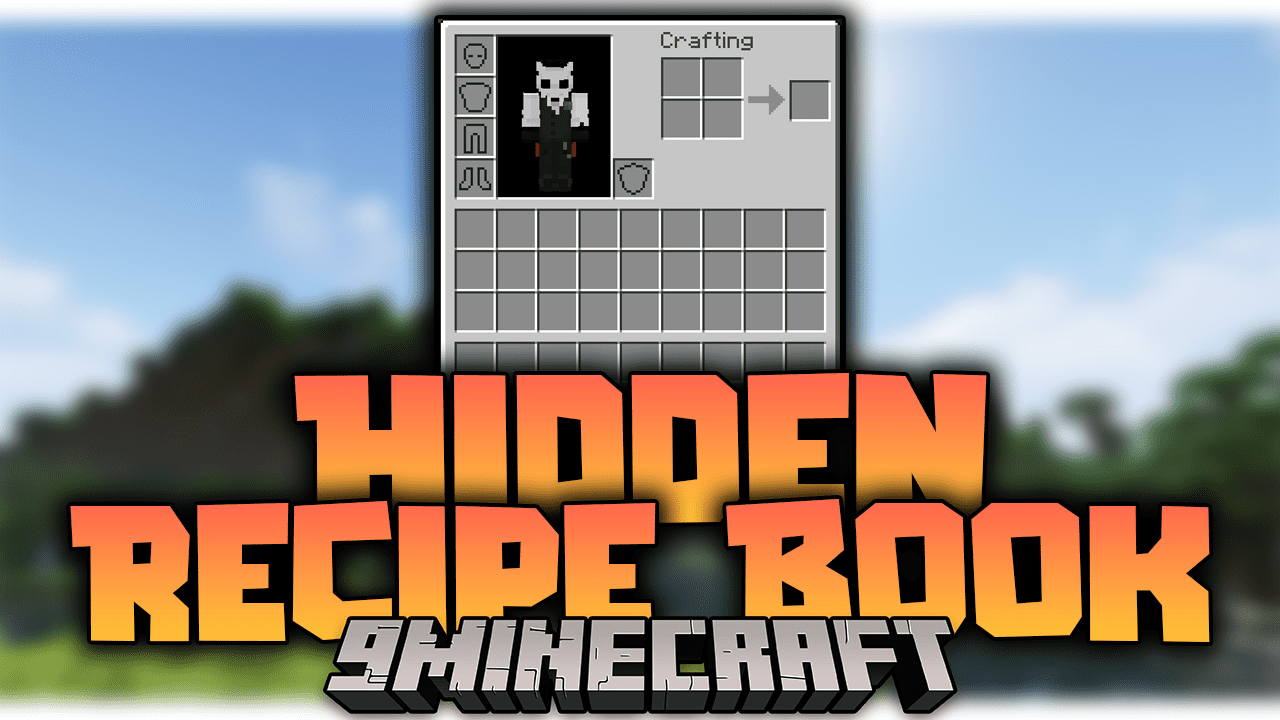 Hidden Recipe Book Mod - 1Minecraft