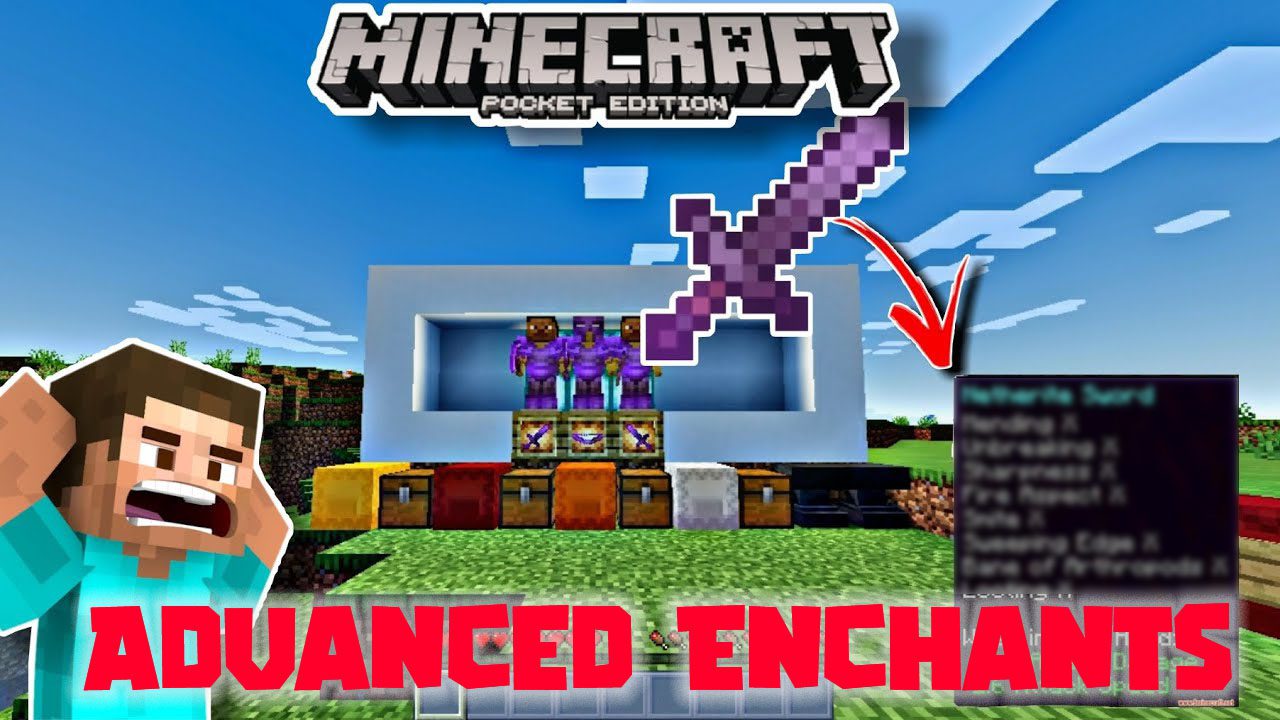 Advanced Enchants Addon Mcpe - 1Minecraft