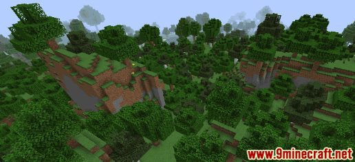 Wooded Hills Biome Wiki Guide - 1Minecraft