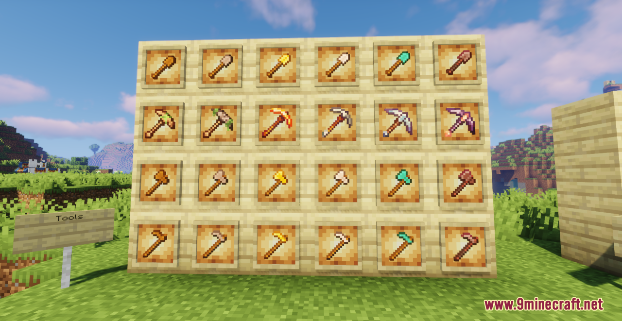 Better Pickaxes Resource Pack - 1Minecraft