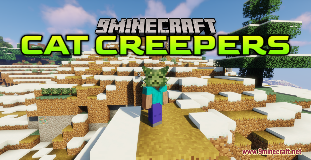 Cat Creepers Resource Pack - 1Minecraft