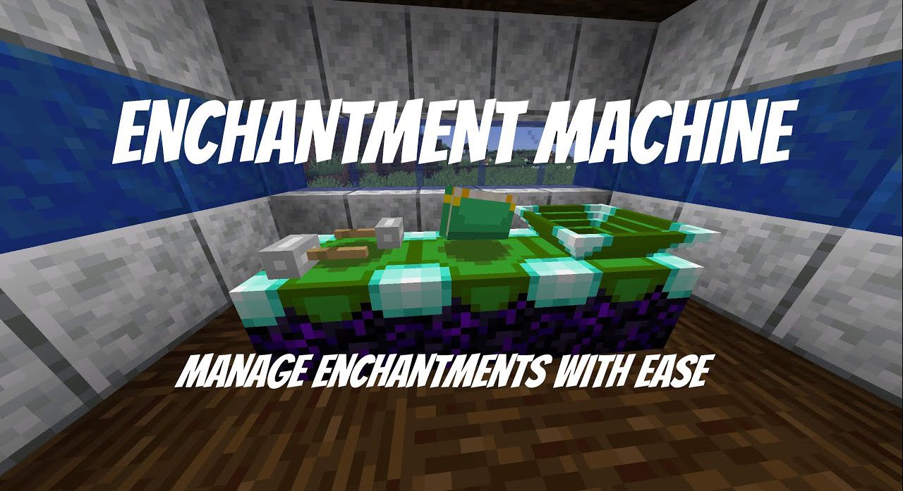 Enchantment Machine Mod - 1Minecraft