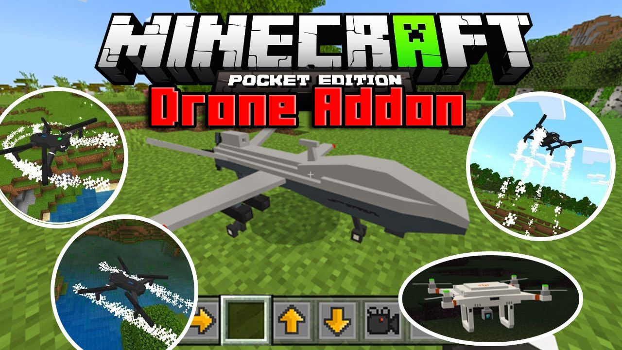 Drone Addon Mcpe - 1Minecraft