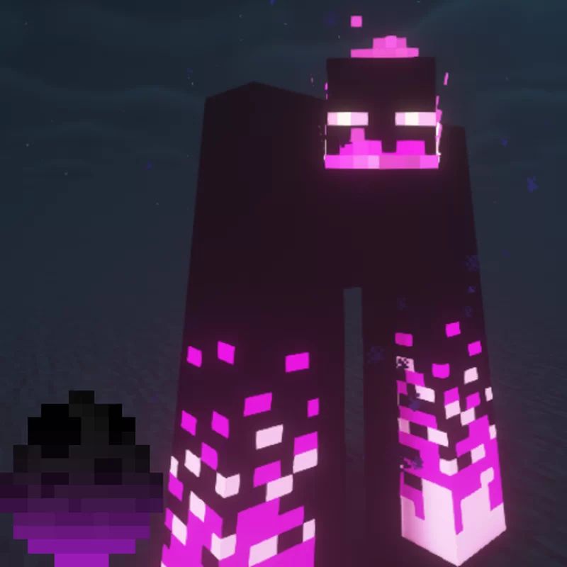 Dungeons Enderman Texture Pack Mcpe - 1Minecraft
