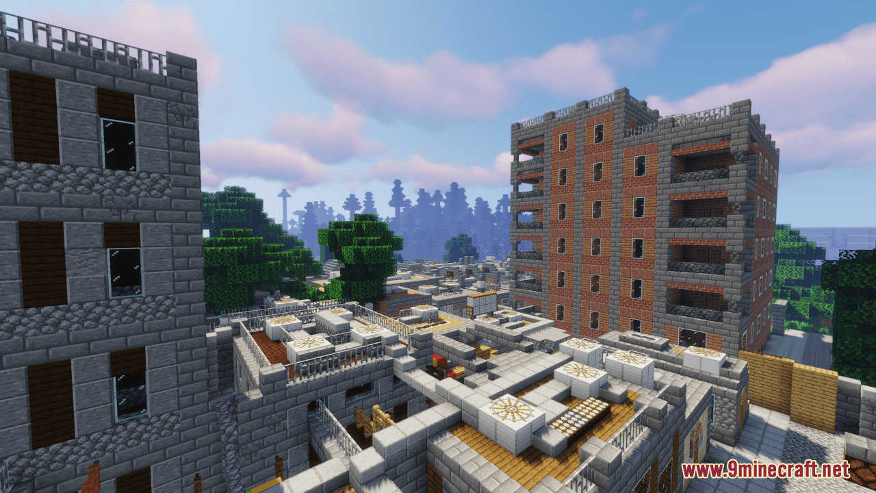Amberlight City Apocalypse Map - 1Minecraft